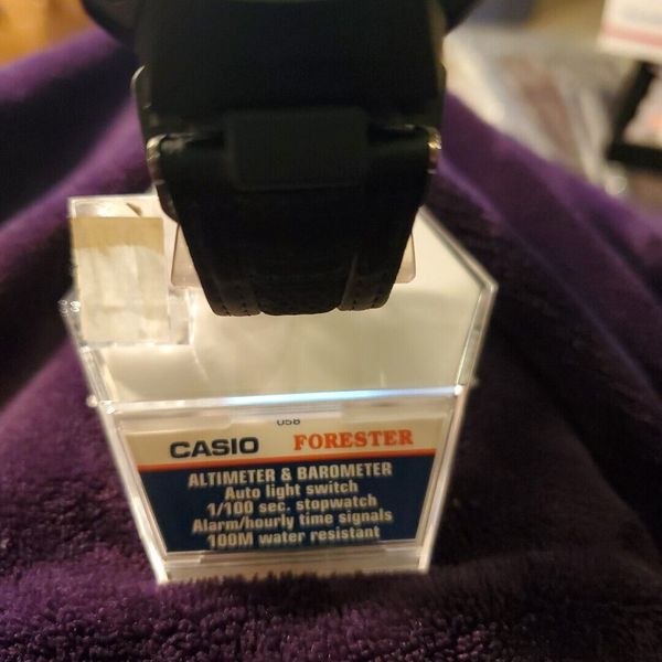 vintage Casio FORESTER FTS-100 altimeter/barometer G-SHOCK twin sensor ...