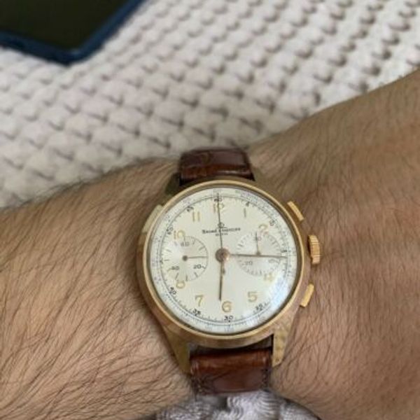 Vintage BAUME MERCIER Manual Wind Landeron 51 Chronograph Swiss Made ...