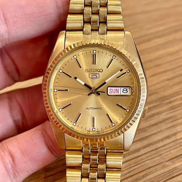 Vintage SEIKO 5 Day-Date Automatic Gold 7S26-3110 Sports Datejust Working Rare | WatchCharts ...