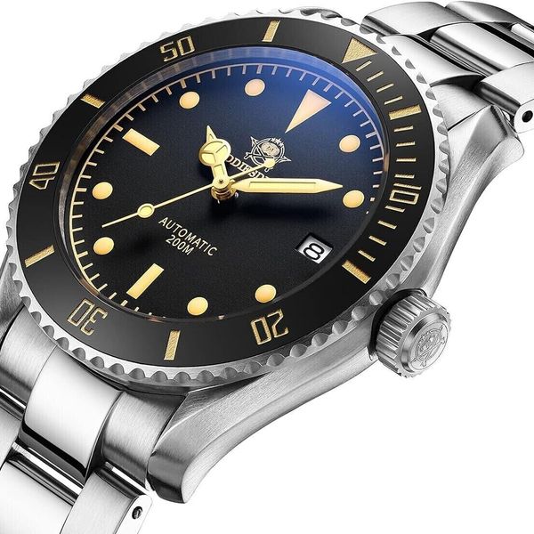 Addiesdive AD2101 with Seiko NH35 Automatic Movement - 200M Diver Men's ...