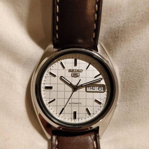[WTS] Seiko 5 SNXF05 on Brown rios1931 Strap | WatchCharts
