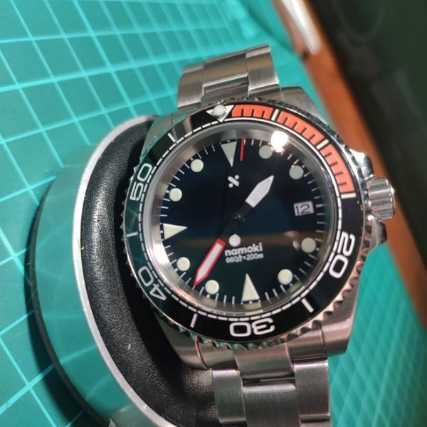 Namoki dial mod watch Nh35 automatic movement watch | WatchCharts ...