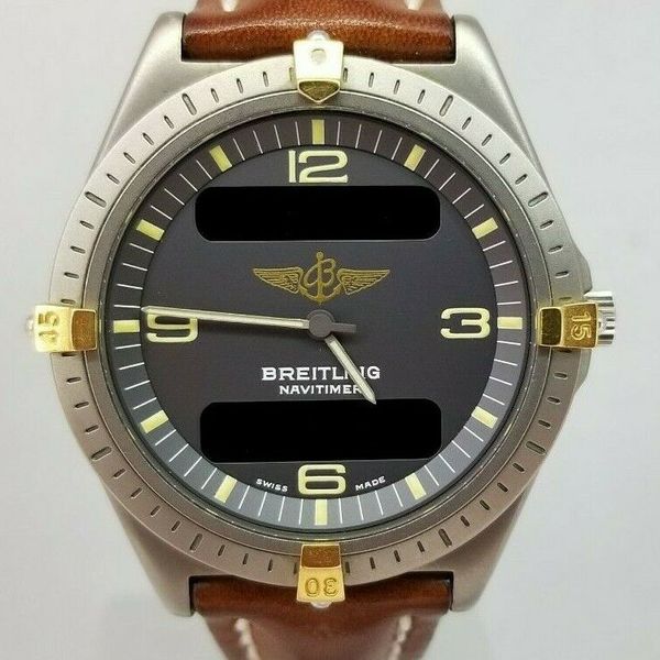 BREITLING AEROSPACE 80360 ANALOG DIGITAL WATCH | WatchCharts