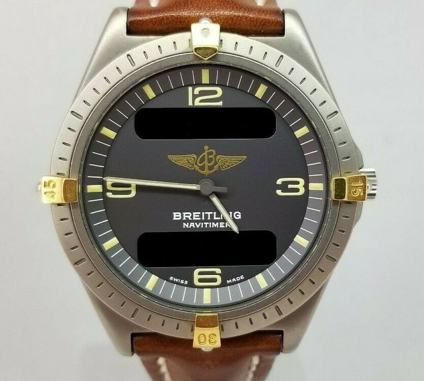 BREITLING AEROSPACE 80360 ANALOG DIGITAL WATCH | WatchCharts
