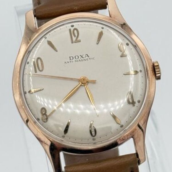 Rare, Modern Style, Doxa Manual Mechanical Men's Wristwatch Works ...