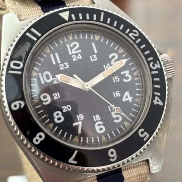 Rare Original Vintage Benrus Type 2 American Military Issue Divers Watch 1977 | WatchCharts ...