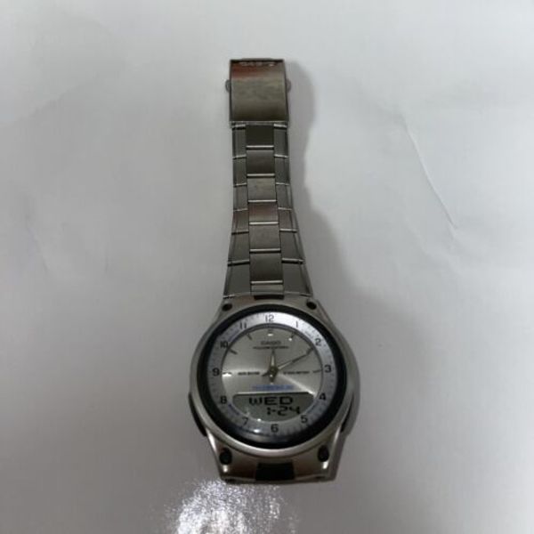 CASIO iLLUMINATOR TELEMEMO 30 WR 50M WORLD TIME WATER RESISTANT ...