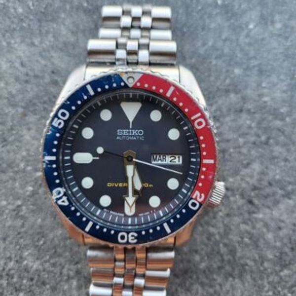 Seiko Skx175 Diver Automatico Seiko Skx007 Blue Dial Watch Sub ...