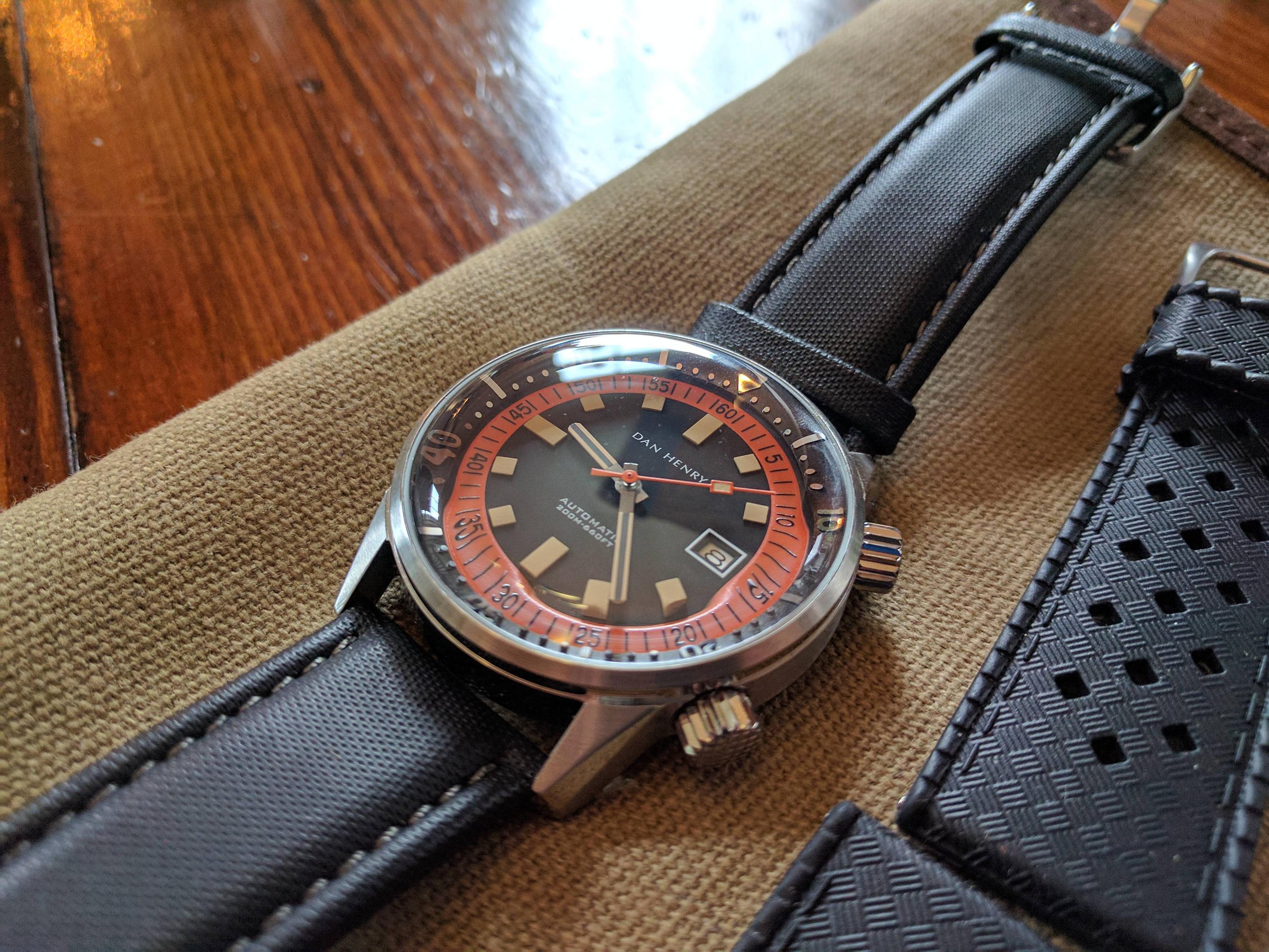 [WTS] New Dan Henry 1970 w/ Brady Strap, Orient Sun & Moon 2 in Blue ...