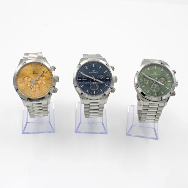Waldor & Co with Seiko VD34 Hybrid Movement Wristwatches Lot of 3 # ...