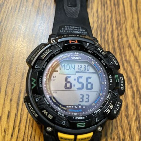 Casio Protrek Men's Watch - PRG-240-1 +Adapters | WatchCharts Marketplace