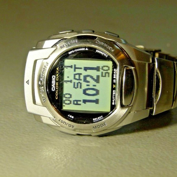 NICE MENS CASIO WQV 3 WRIST CAMERA WATCH JAPAN 2411 MODULE | WatchCharts
