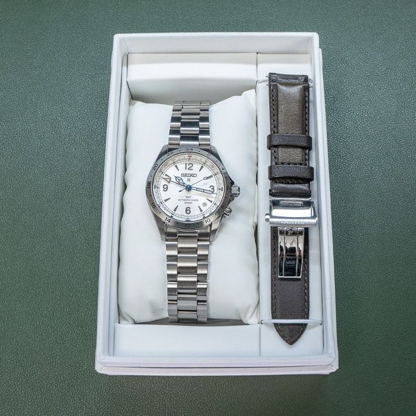 Seiko Prospex SPB409 GMT White Alpinist 110th Anniversary LIMITED ...