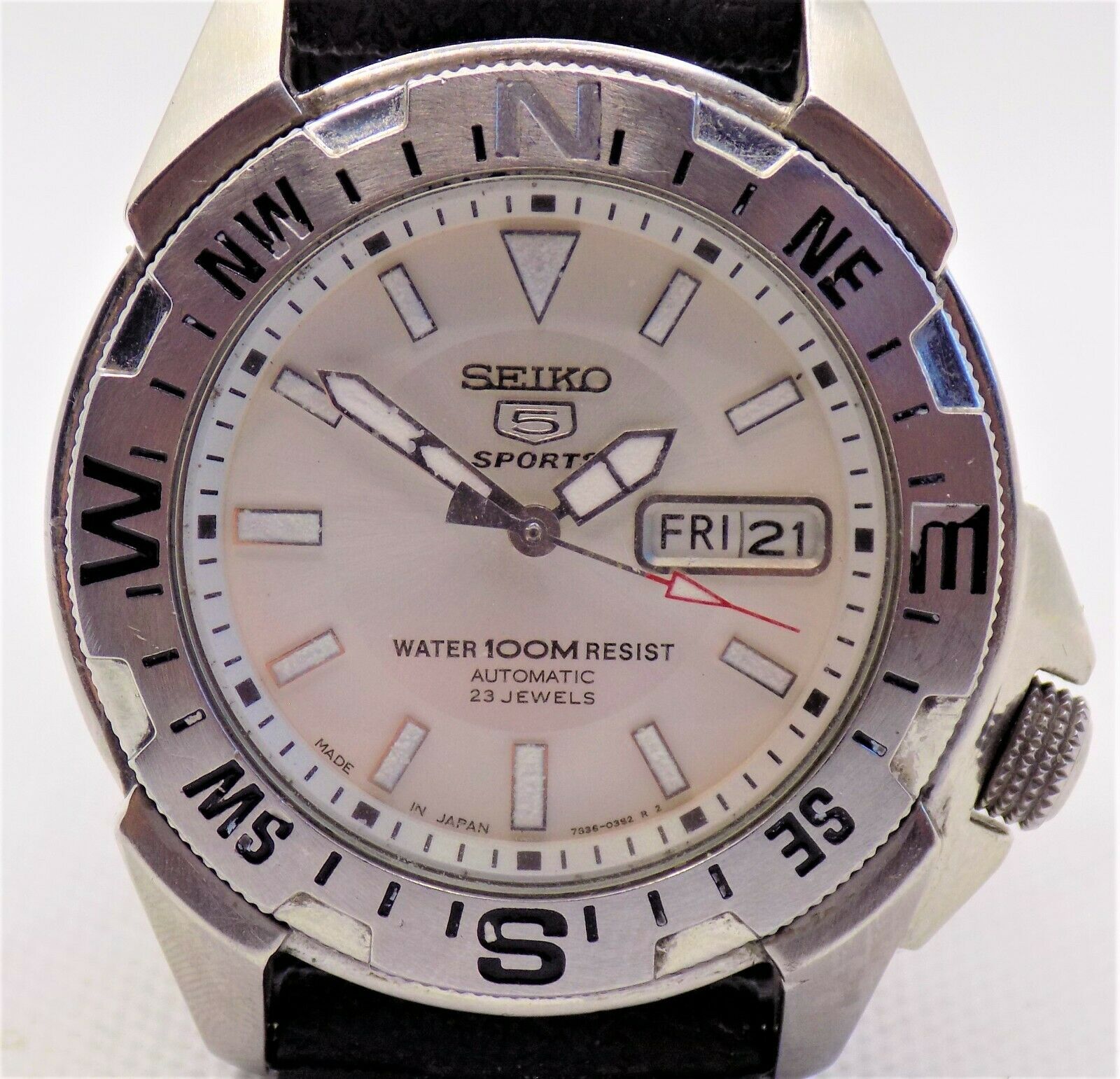 SEIKO '5' COMPASS 'SNZE77' Sports 100M 7S36-02P0 Gents SEIKO '5' COMPASS 'SNZE77' Sports 100M 7S36-02P0 Gents