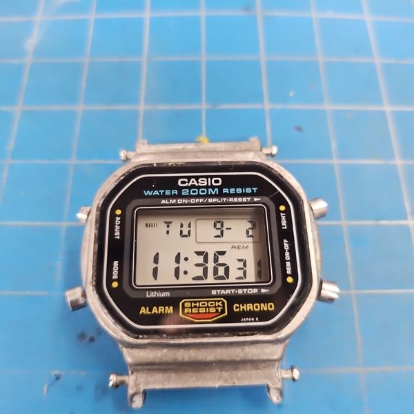 VINTAGE! Casio G-SHOCK DW-5600 Japan H module 901 '94 Screw Back Model ...