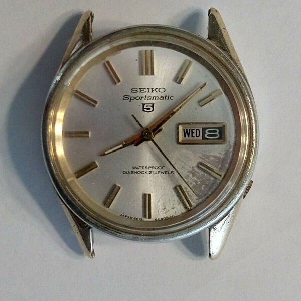 Vintage SEIKO Automatic 21 Jewel Sportsmatic 5 With Day/Date 6619-8120 | WatchCharts Marketplace
