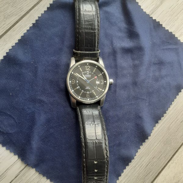 Casio Oceanus GMT WR100 OC-106 Rare Quartz Stainless Steel Watch ...
