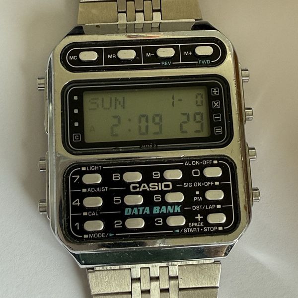 Vintage Casio CD - 401 Scientific Calculator Watch Made In Japan ...