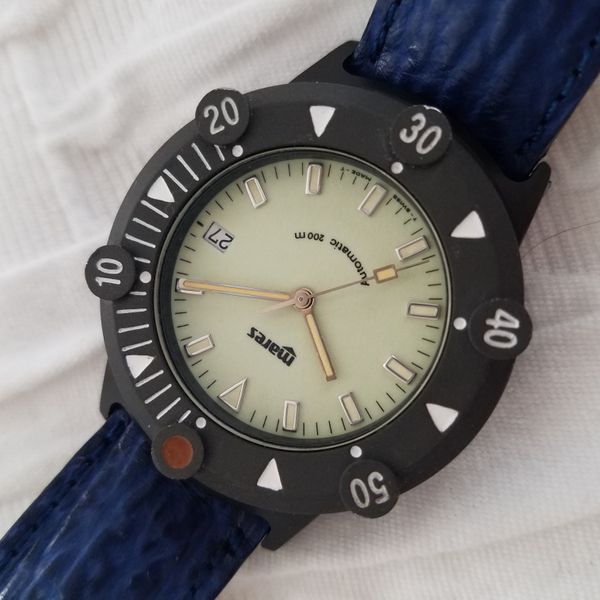 Mares PVD Diver Prototype Lume Dial Tritium Auto Gianluca Genoni ...