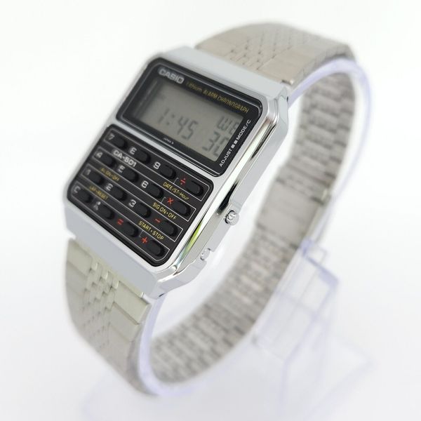 CASIOÂ CA-501 LITHIUM ALARM CHRONOGRAPH CALCULATOR VINTAGE DIGITAL ...