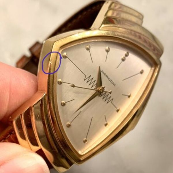 Hamilton Ventura Registered Edition 6250A Watch w/Original Leather Band ...