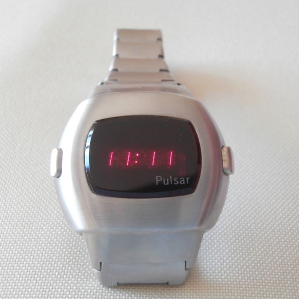 FS: Pulsar Date Command (P3) LED watch in excellent condition ...