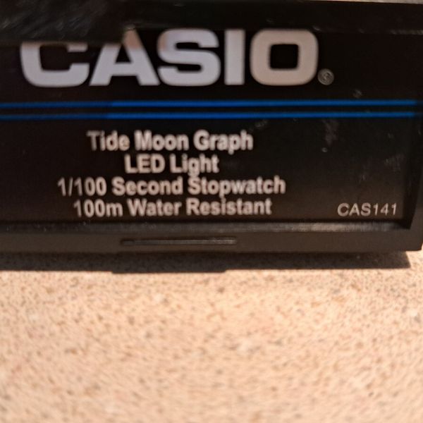 NEW Casio WS-1300H-1AV, Tide Graph/Moon Phase Resin Watch | WatchCharts ...
