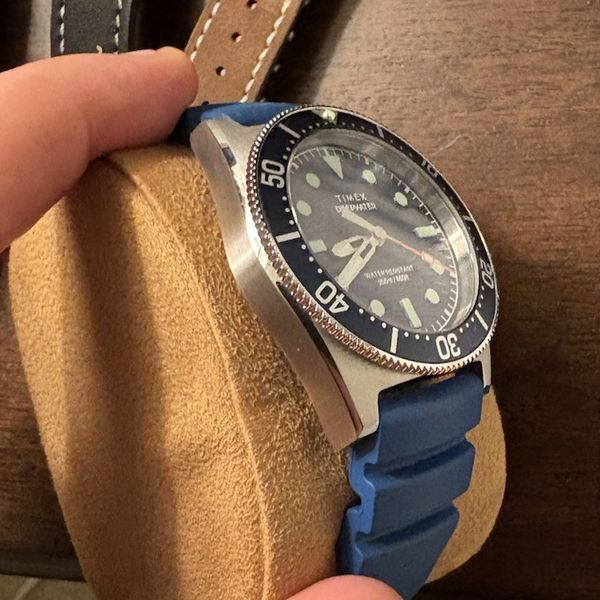 Timex Deepwater Reef Quartz Blue Dial Men's Watch TW2W74600 ...
