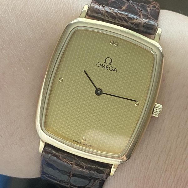 [WTS] Omega Deville Tapestry Dial with Omega buckle. Ultra slim 195. ...