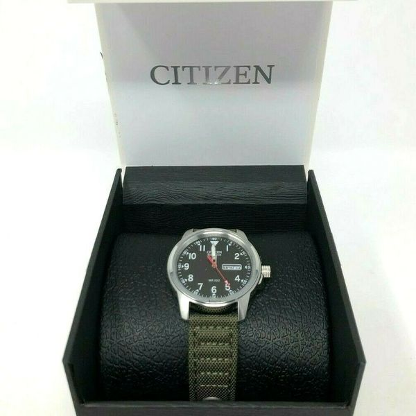 Citizen Eco-Drive GarrisonQuartz Unisex Watch Stainless Steel BM8180 ...
