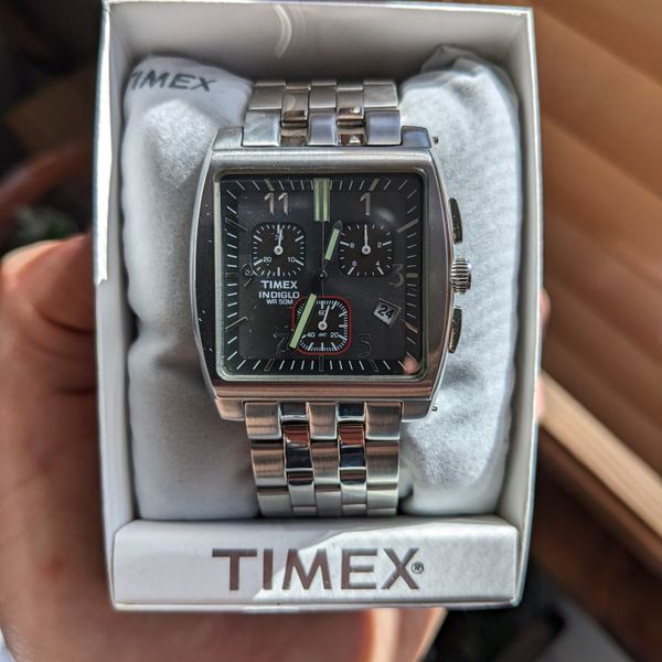 [WTS] Timex "Monaco" Rare Square Premium Line Chrono | WatchCharts