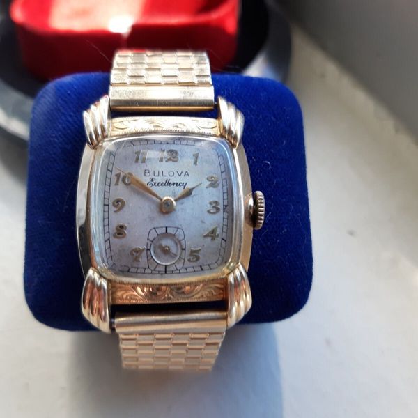 Vintage Bulova "Excellency" watch working | WatchCharts Marketplace
