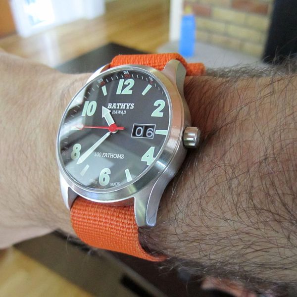 Bathys 100 Fathoms Quartz, 2nd generation | WatchCharts Marketplace