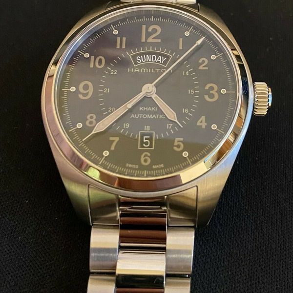 WTS Nice Condition Hamilton Khaki Field Day Date h70505933 Swiss ...