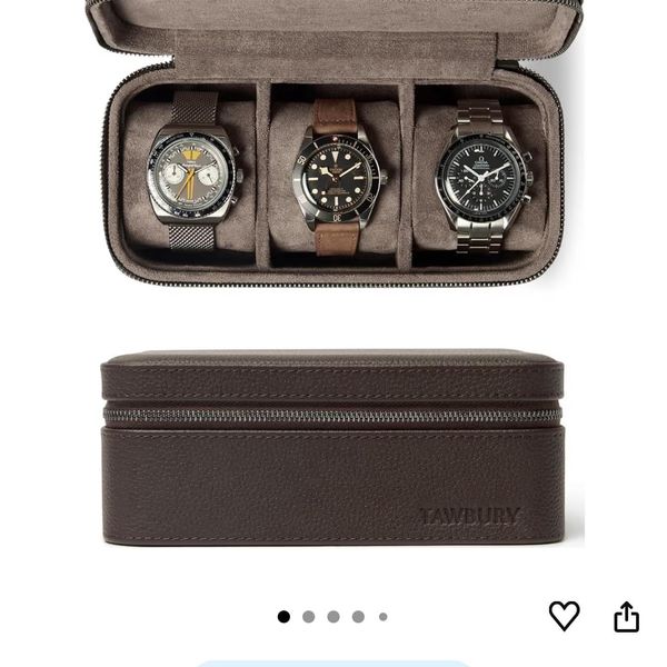 [WTS] Tawbury 3 watch box (brown) | WatchCharts Marketplace
