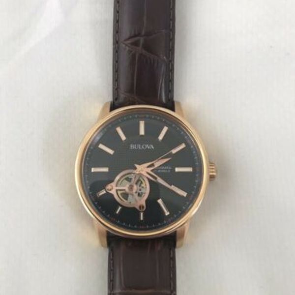 Bulova 97a109 C477794 Automatic Rose Gold Watch | WatchCharts Marketplace