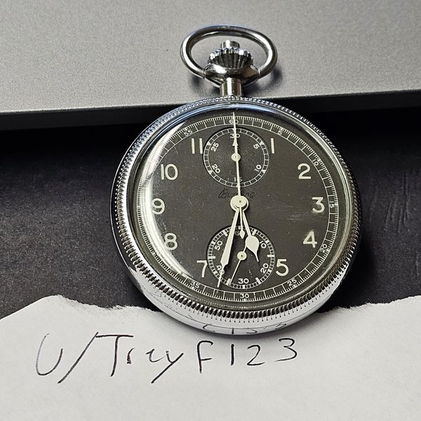 [WTS] Breitling Wakmann Military Pocket/stop watch | WatchCharts ...
