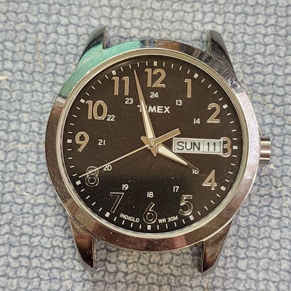 Working Timex Indiglo South Street 24-Hour Men's Wristwatch T2M932 / No ...