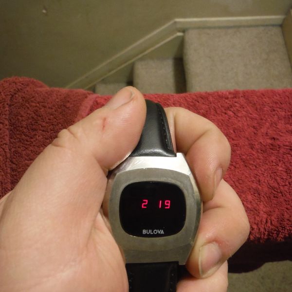 FS: Vintage 1976 Bulova Computron LED Watch in Stainless Steel $55 ...