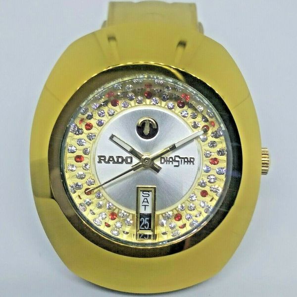 RADO DIASTAR DAY DATE SEALED AUTOMATIC MEN'S EXCELLENT WRIST WATCH ...