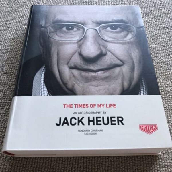 RARE OUT OF PRINT ! JACK HEUER THE TIMES OF MY LIFE AUTOBIOGRAPHY TAG ...