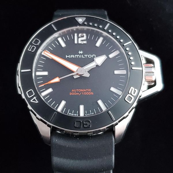 [WTS] Hamilton Frogman w/ strap and bracelet | WatchCharts Marketplace