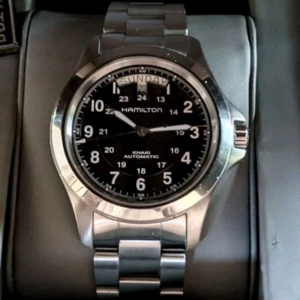 Hamilton Khaki Field King H644550 Men's Automatic Watch, 40mm, 6.75" W ...