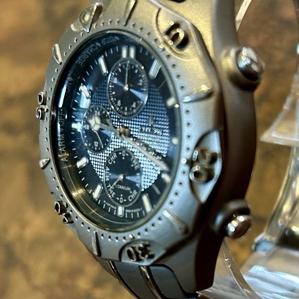 Citizen Eco-Drive Chronograph Titanium Diver 0855 -H10350B For Repair ...
