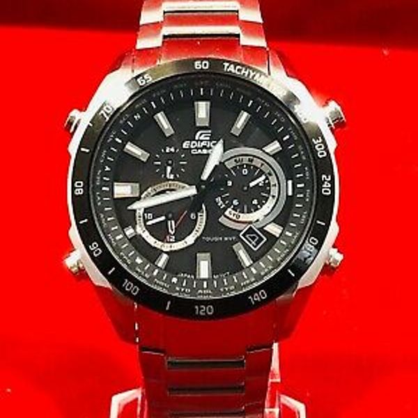 CASIO EDIFICE MULTI BAND 6 SOLAR GENTS WATCH EQW-T620 | WatchCharts