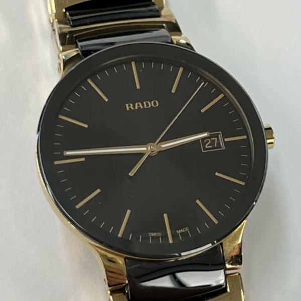 Rado Centrix Titanium Ceramic Mens 38mm Watch 115.0929.3 | WatchCharts ...