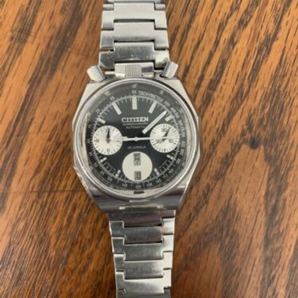 Citizen Octagon Bullhead 4-901223 TA Vintage Watch Automatic ...