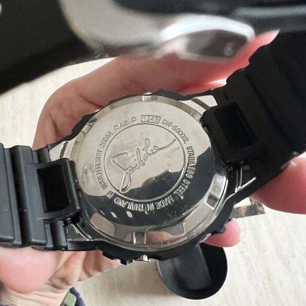 CASIO G-SHOCK DW-5000SL-1 Watch SPIKE LEE Collaboration 25th ...