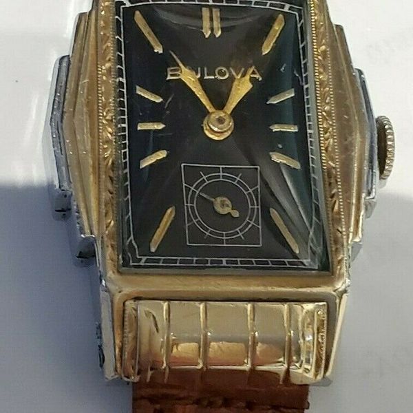 Vintage Bulova two tone wrist watch | WatchCharts