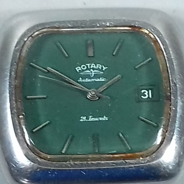 ROTARY 21 JEWELS AUTOMATIC MENS WATCH VINTAGE READ DESCRIPTION ...